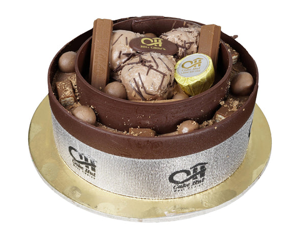 Chocolate ICE CREAM CAKE Medium كيكة آيس كريم الشوكولاتة وسط – Cake Hut