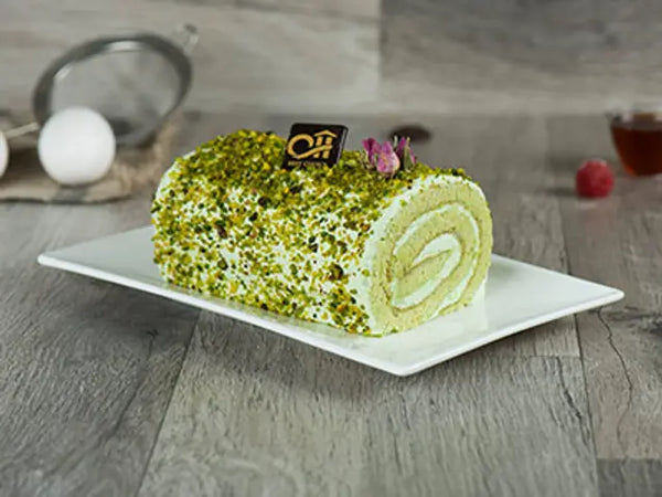 SWISS ROLL PISTACHIO – Cake Hut